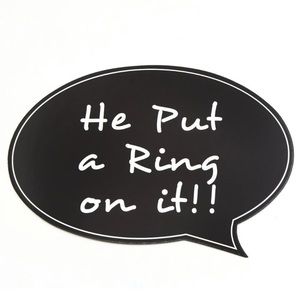 Other | Just Married Wedding Photo Booth Props | Poshmark